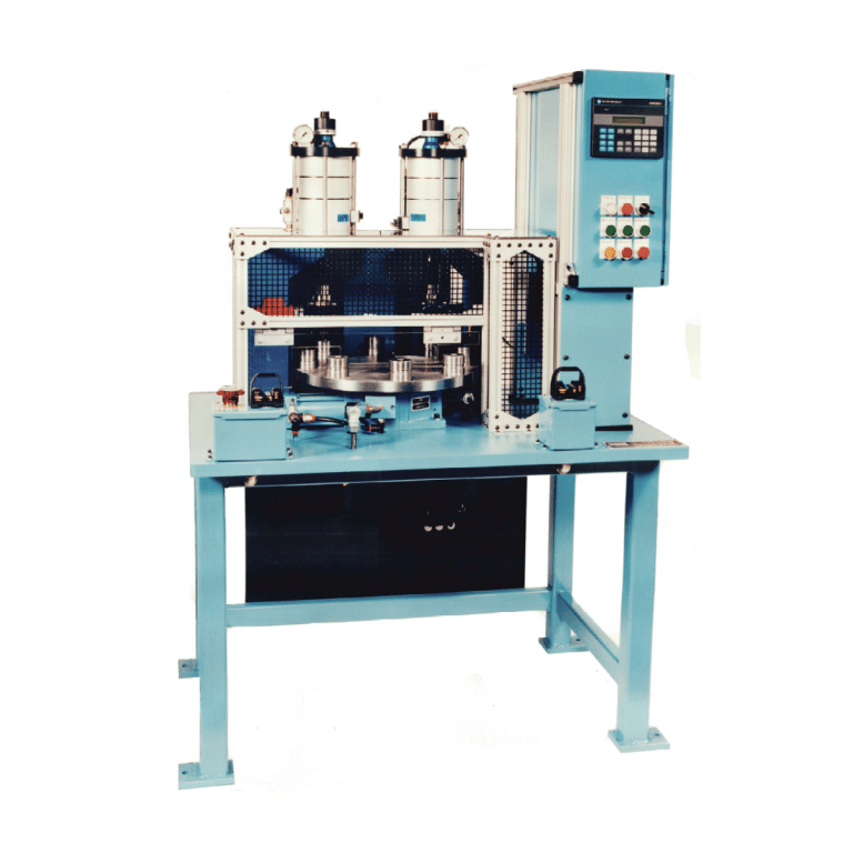 Custom Turnkey 2-Ton Dual Crimping Air Press Indexing Machine