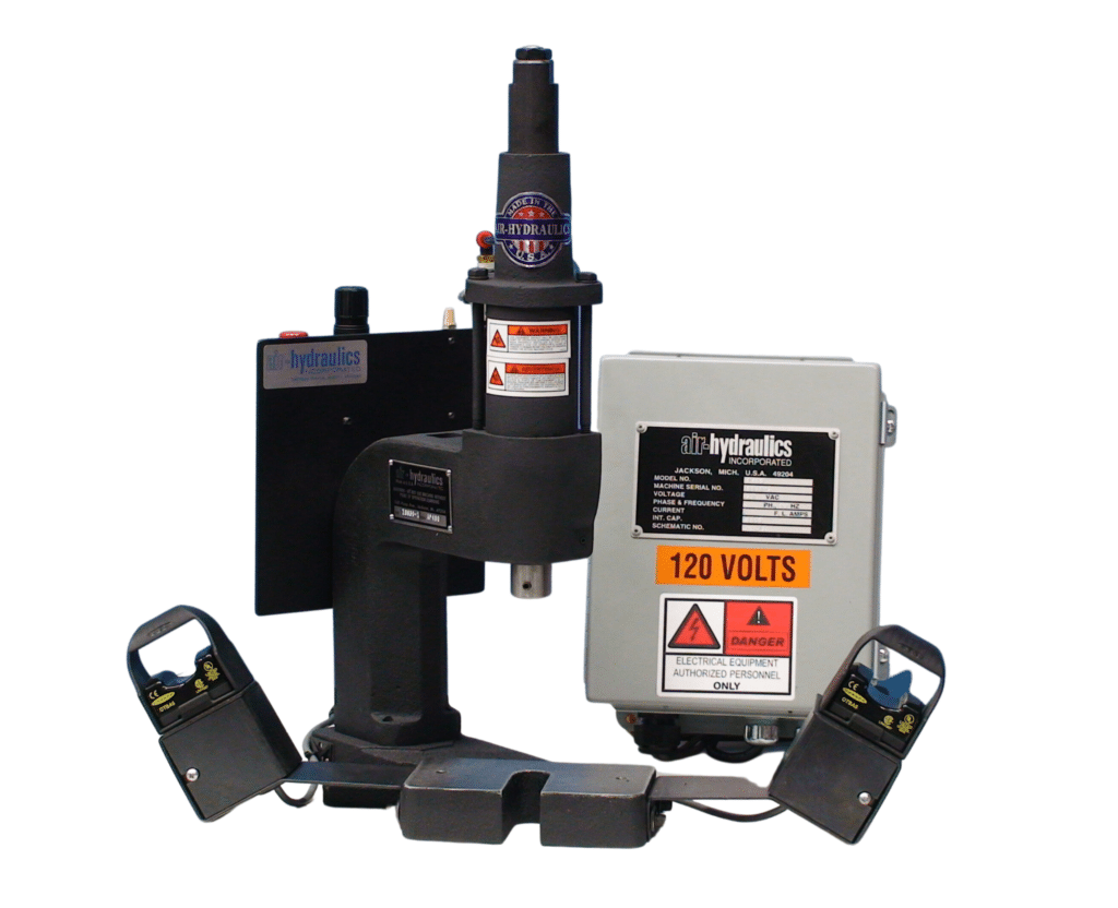 150 lb. to 1-Ton Black & Webster Pneumatic Air Press - Air-Hydraulics, Inc.