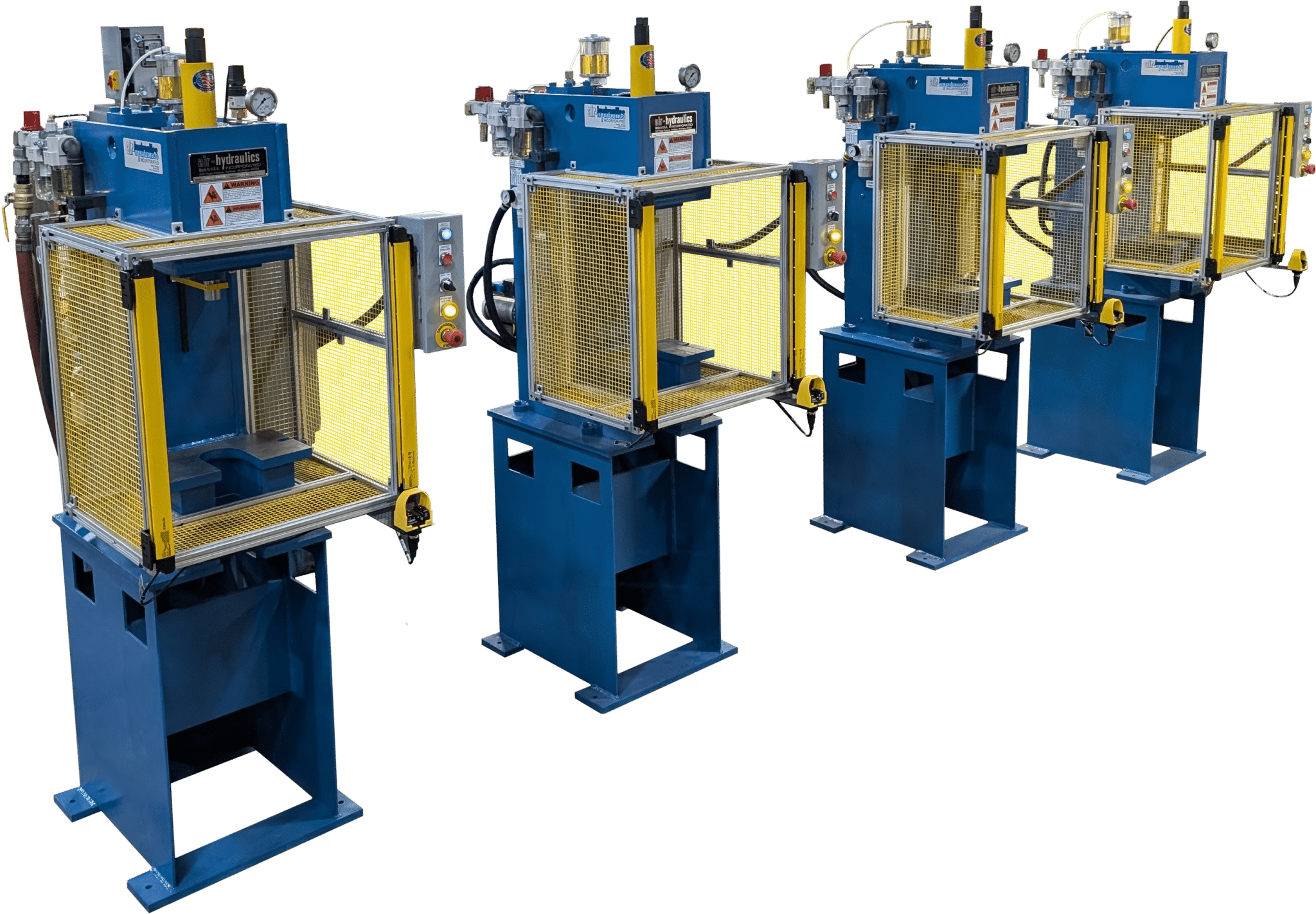 Custom 5.5 Ton Pump Housing Assembly Presses with Guarding